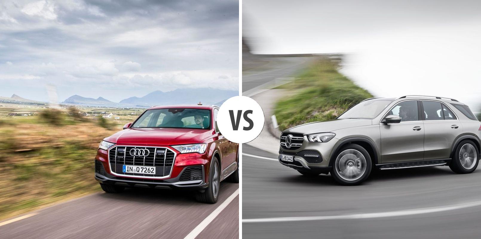 Audi Q7 vs Mercedes GLE vergelijking - verschillen, prijzen en ...