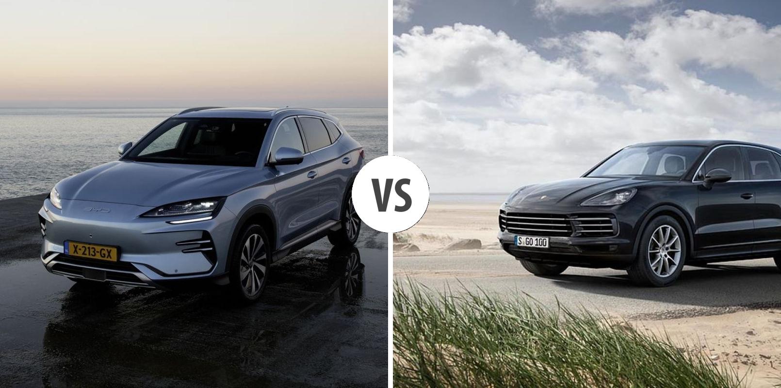 BYD Seal U vs Porsche Cayenne vergelijking - verschillen, prijzen en ...