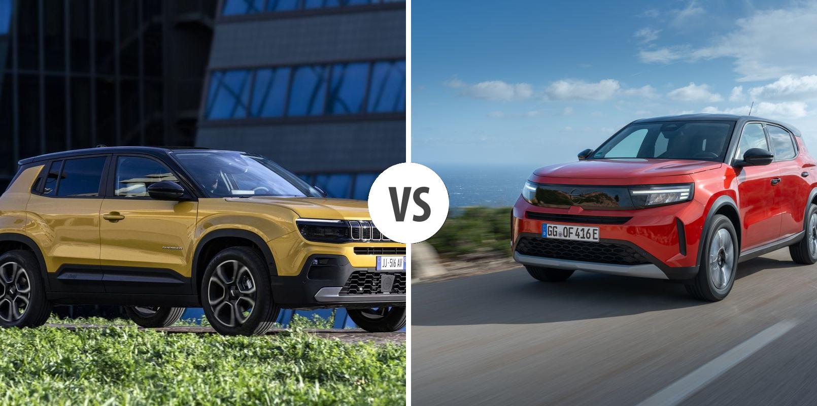 Jeep Avenger vs Opel Frontera vergelijking - verschillen, prijzen en ...