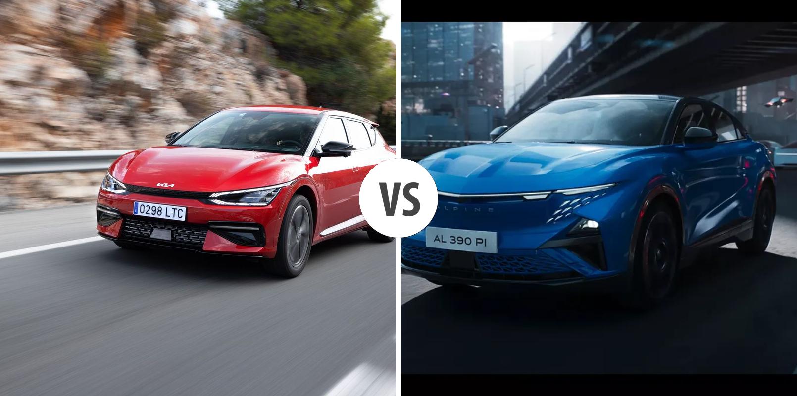 Kia EV6 vs Alpine A390 vergelijking - verschillen, prijzen en ...