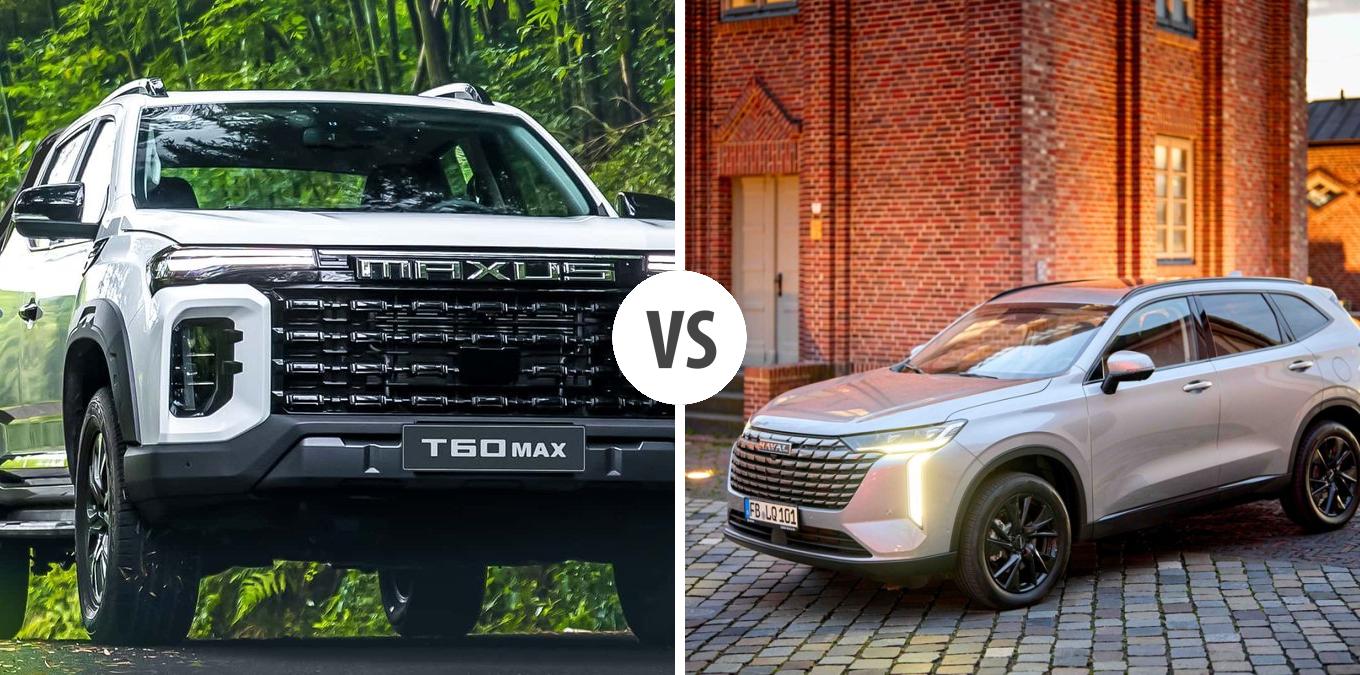 Maxus T60 MAX vs GWM HAVAL H6 vergelijking - verschillen, prijzen en ...
