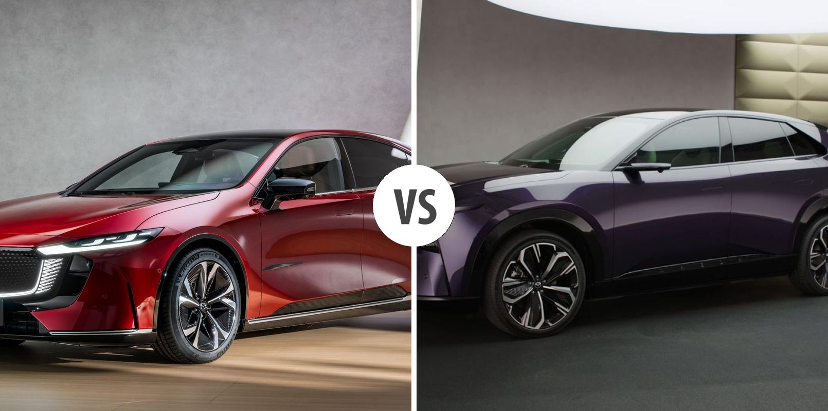 Mazda 6 Saloon vs Mazda CX-6e vergelijking - verschillen, prijzen en ...