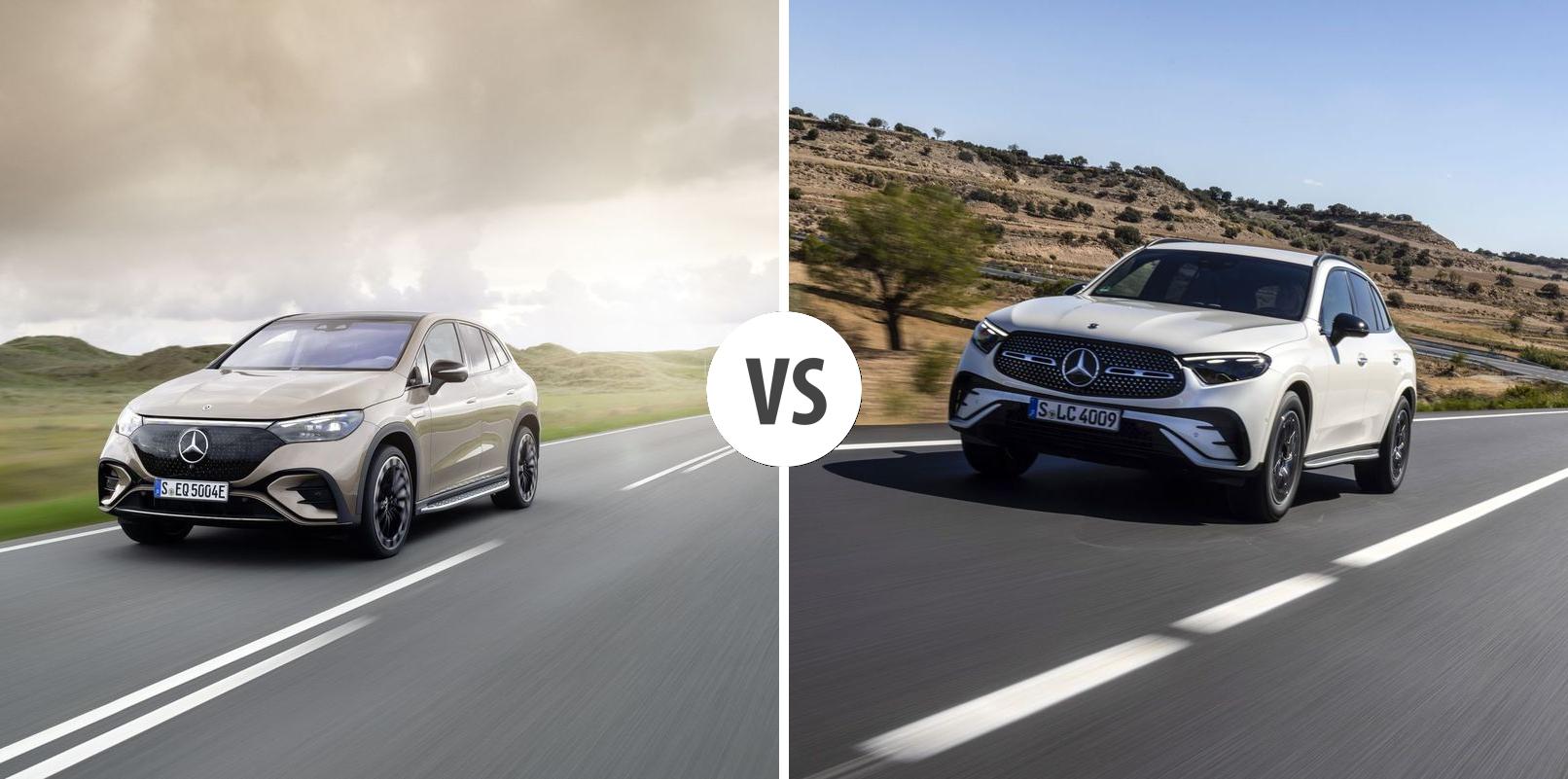 Mercedes EQE SUV vs Mercedes GLC vergelijking - verschillen, prijzen en ...