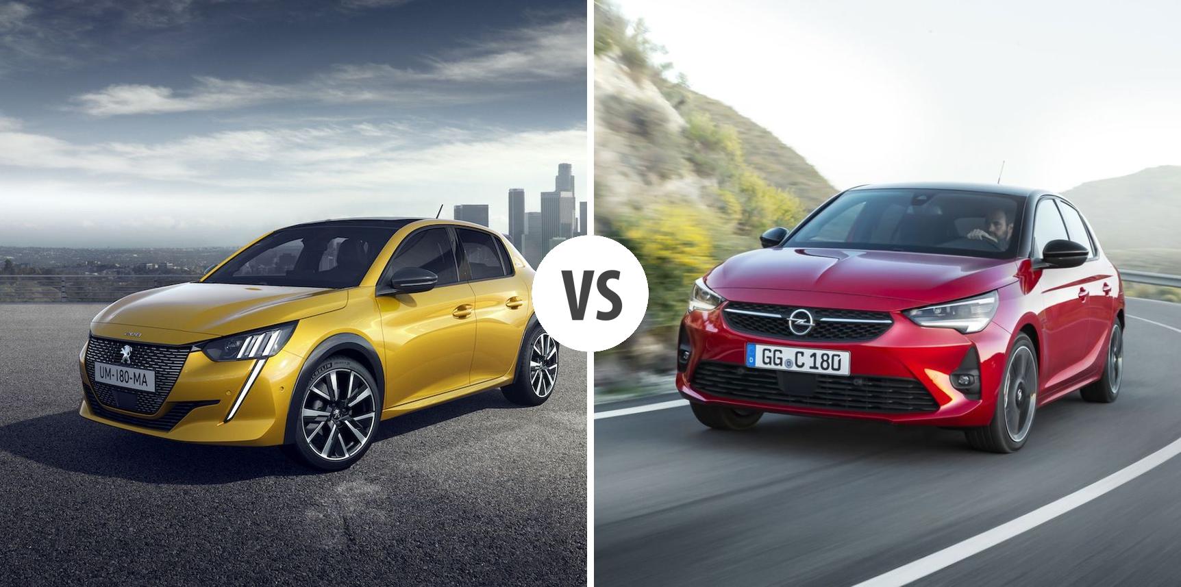 Peugeot 208 vs Opel Corsa vergelijking - verschillen, prijzen en ...
