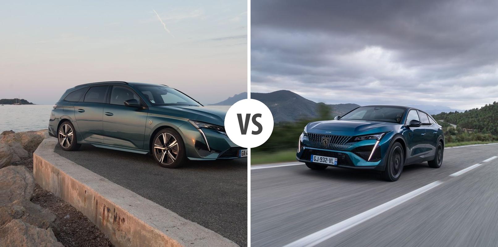 Peugeot 308 SW vs Peugeot 408 vergelijking - verschillen, prijzen en ...