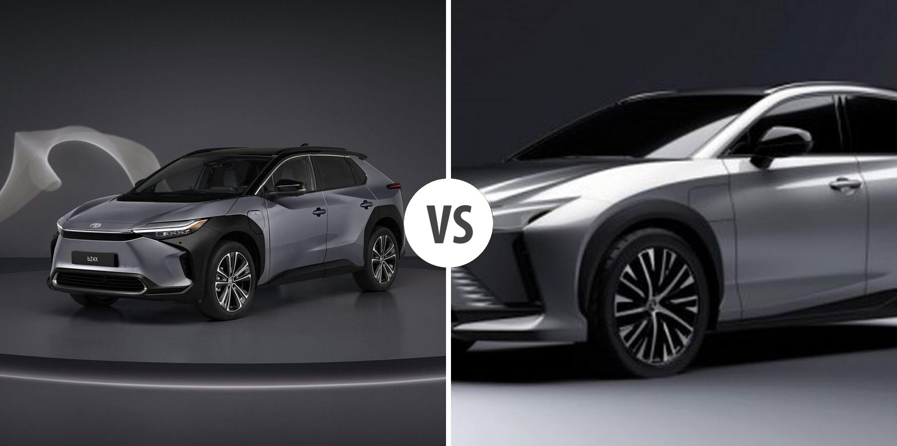 Toyota bZ4X vs Lexus RZ – Verschillen en prijzen vergeleken