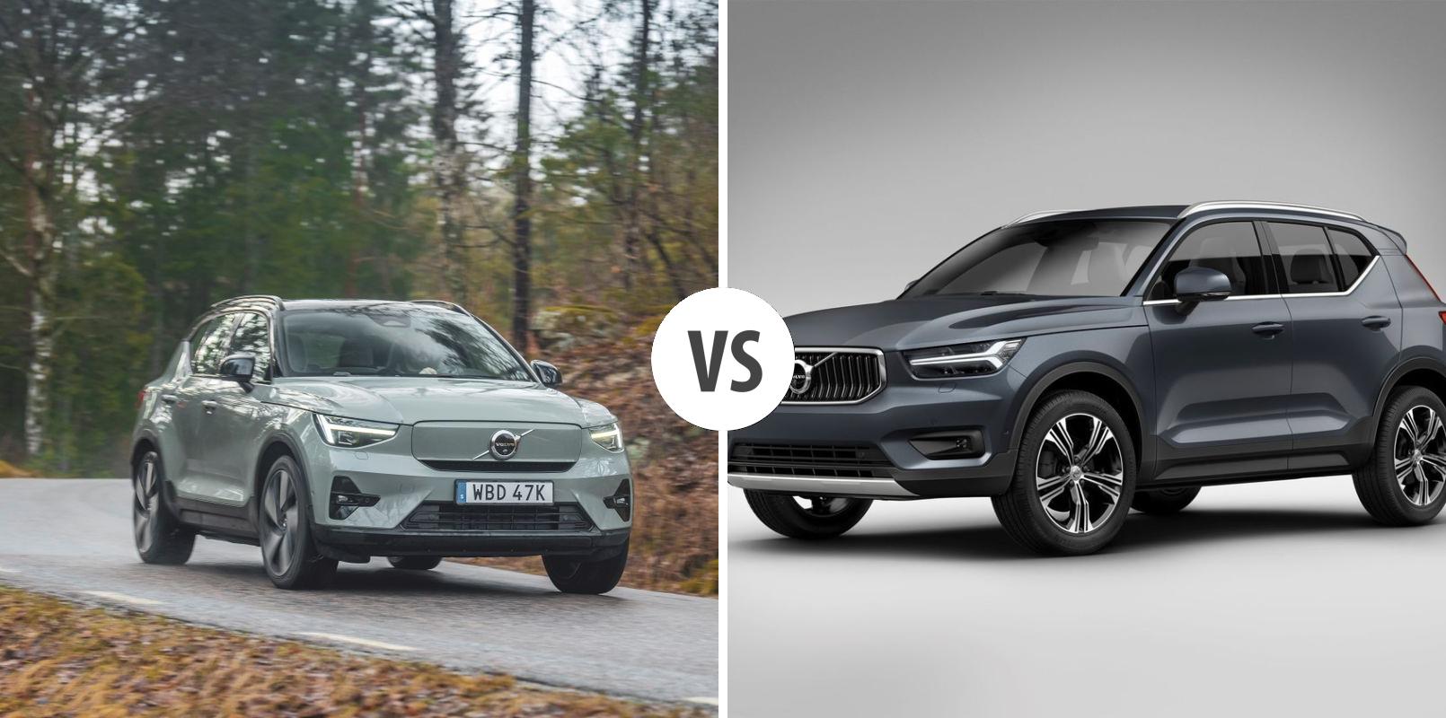 Volvo EX40 vs Volvo XC40 – Welke auto is beter? | DriveDuel Nederland
