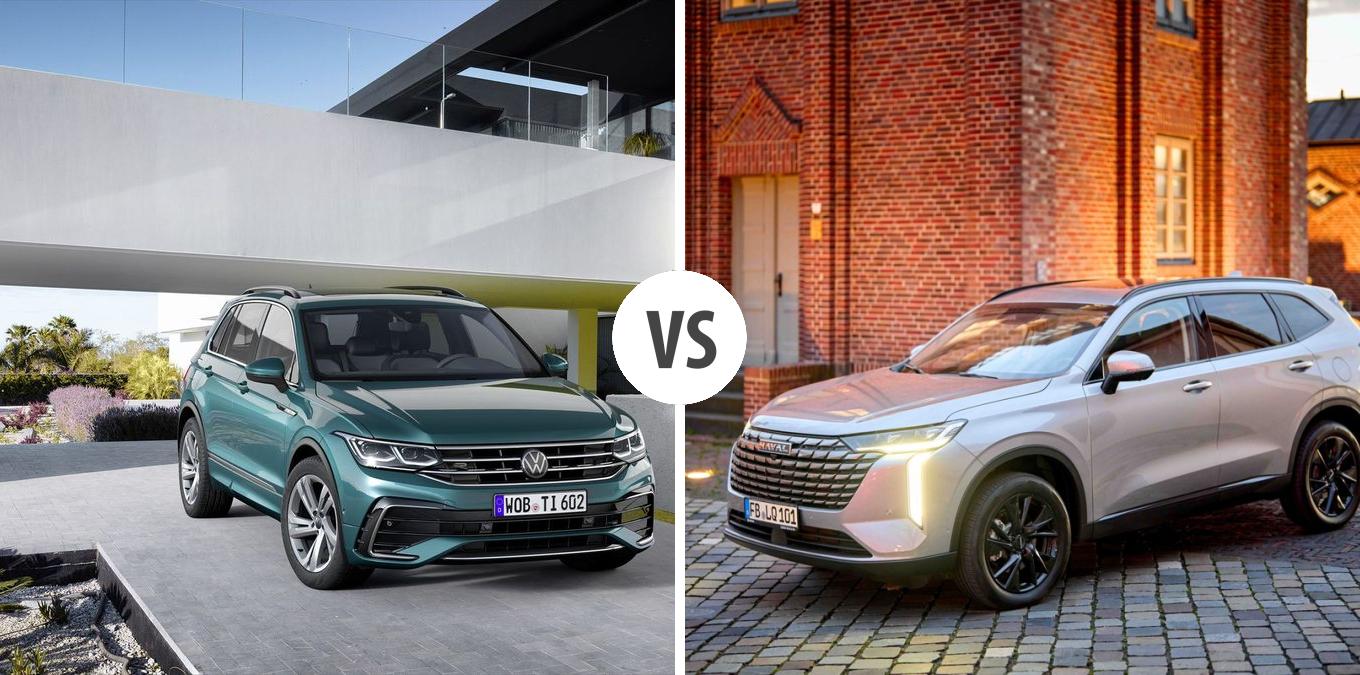 VW Tiguan vs GWM HAVAL H6 vergelijking - verschillen, prijzen en ...